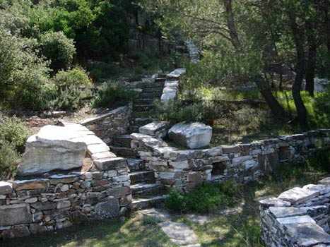 The Old Marble Quarry in Dionysos